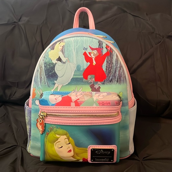 Loungefly | Bags | Disney Sleeping Beauty Loungefly Backpack Maleficent ...